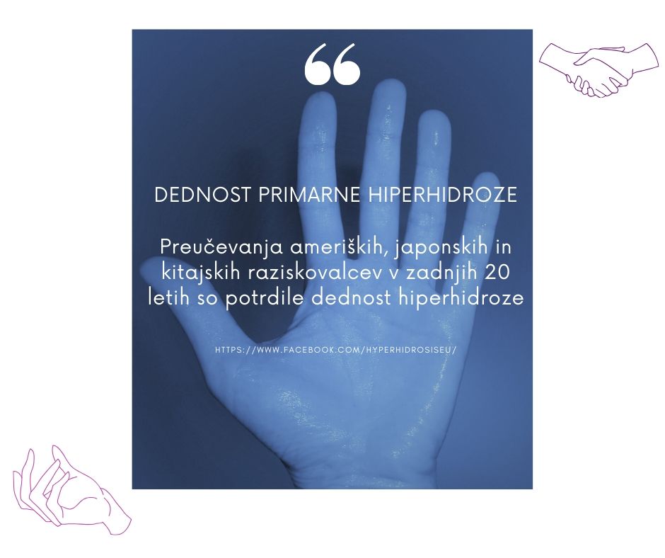 Program za osebe s hiperhidrozo : Sferikon
